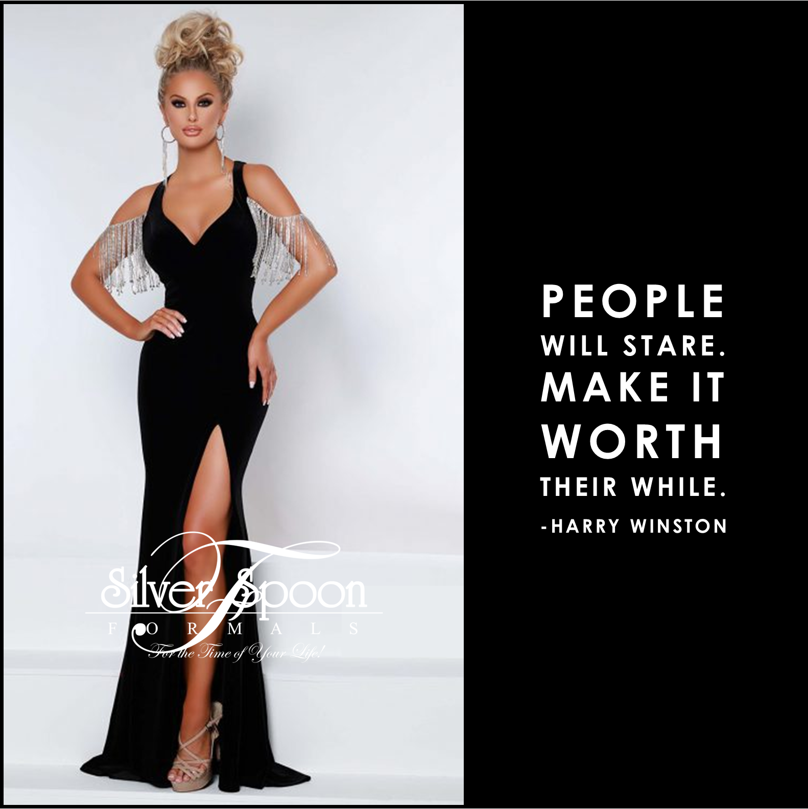 ssf-ad-prom-2022-black-fringe-gown – SEKY's Premiere Formalwear Retailer!